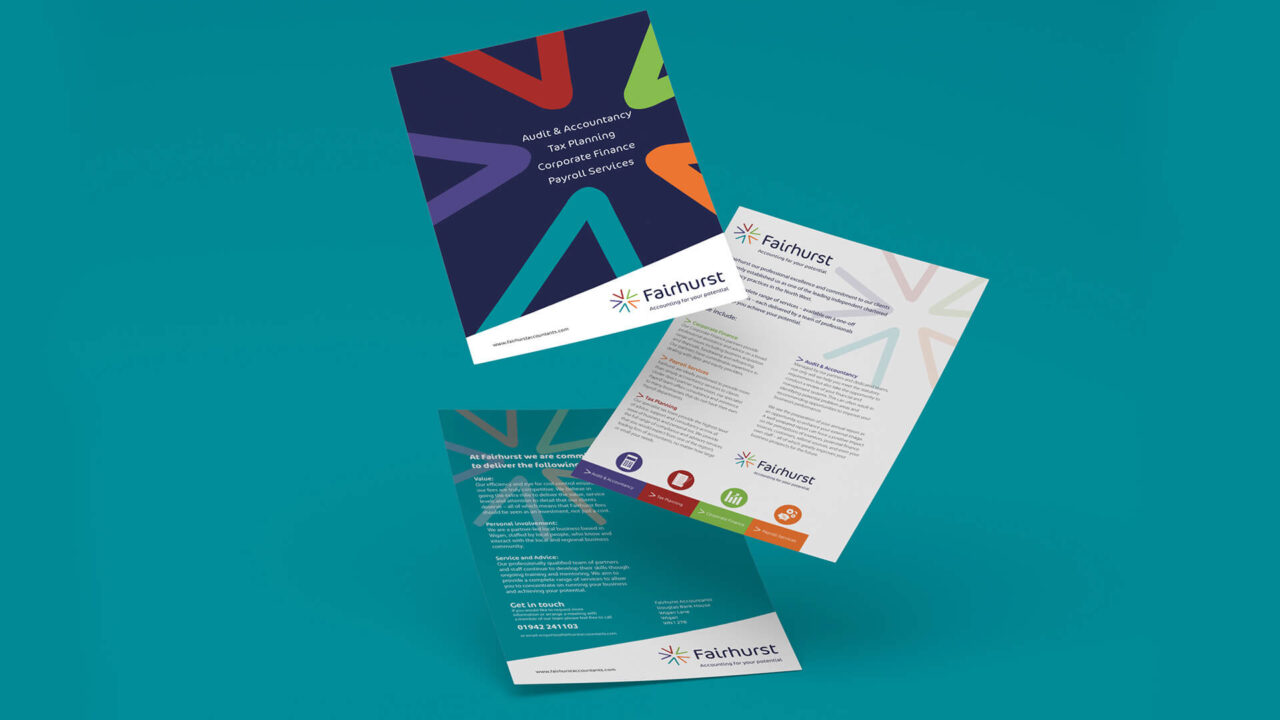 Local Flyer & Leaflet Design Wigan, St Helens - Scene Creative Design