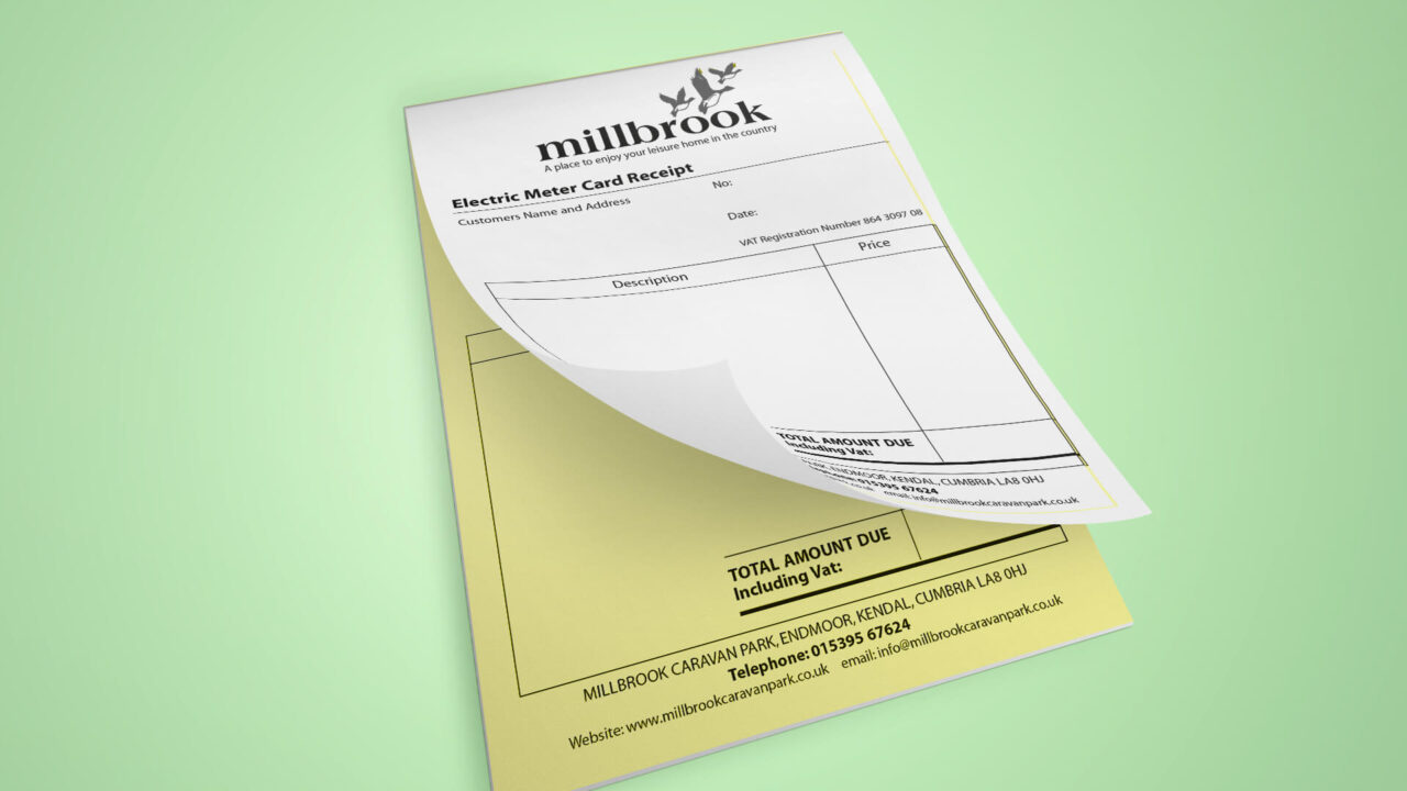 NCR Pads Design & Print | Custom NCR Pads - Scene Creative Design